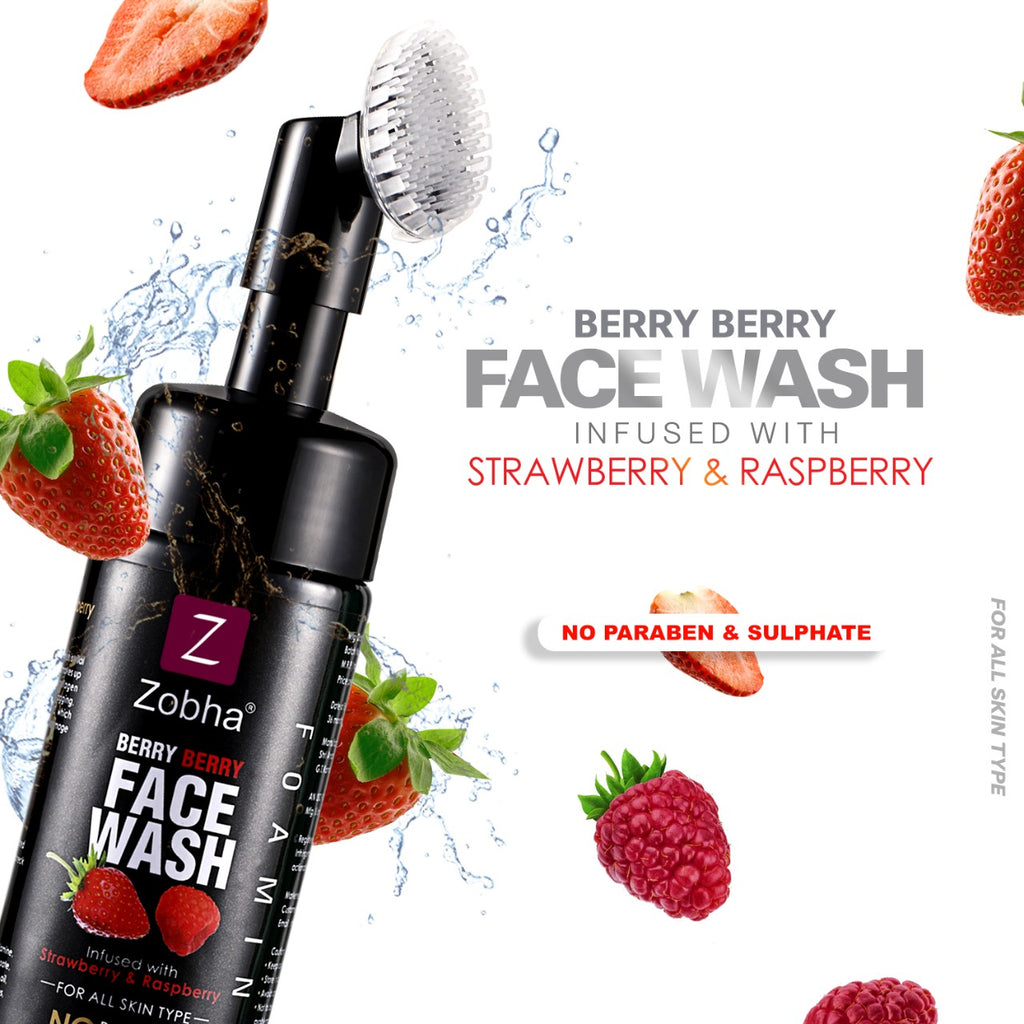 Berry Berry Foaming Face wash – Zobha
